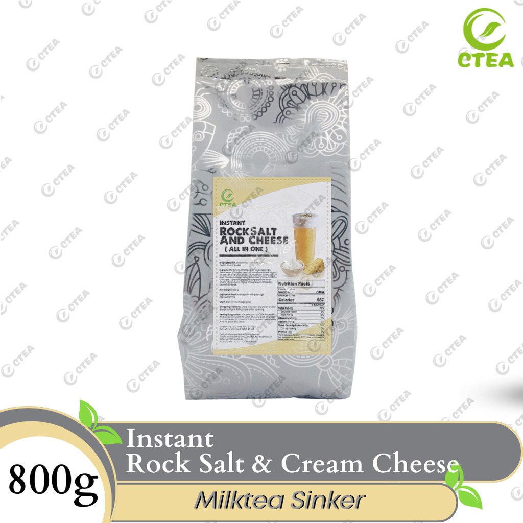 CTEA Rock Salt And Cream cheese 800g | Shopee Philippines