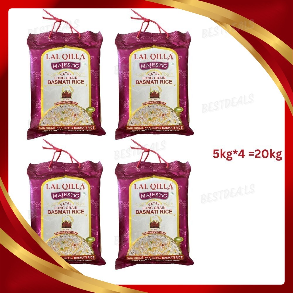 20kg TWENTY-KG (pearly white grain) 20KG BIG BAG Lal Qilla Majestic ...