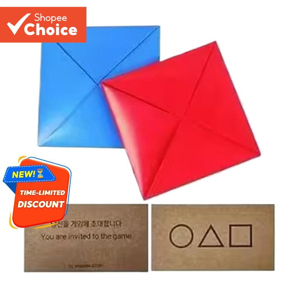 Squid Game Toys Ddakji Korean Traditional Game Squid Game 2 Prop Set ...