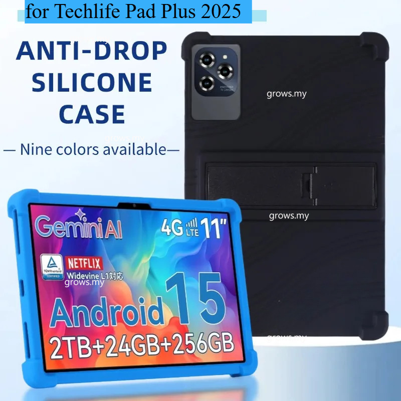 for Techlife Pad Plus 12 Inch 2025 Android Tablet Case Super Shockproof ...
