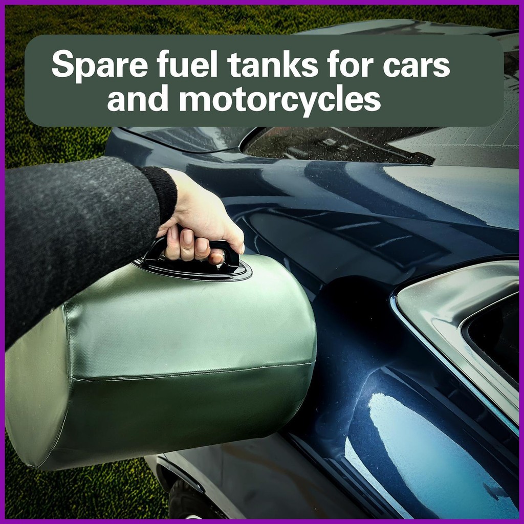 Portable Bladder Tank Foldable 10L Oil Bladder Soft Oil Bags Water Tank ...