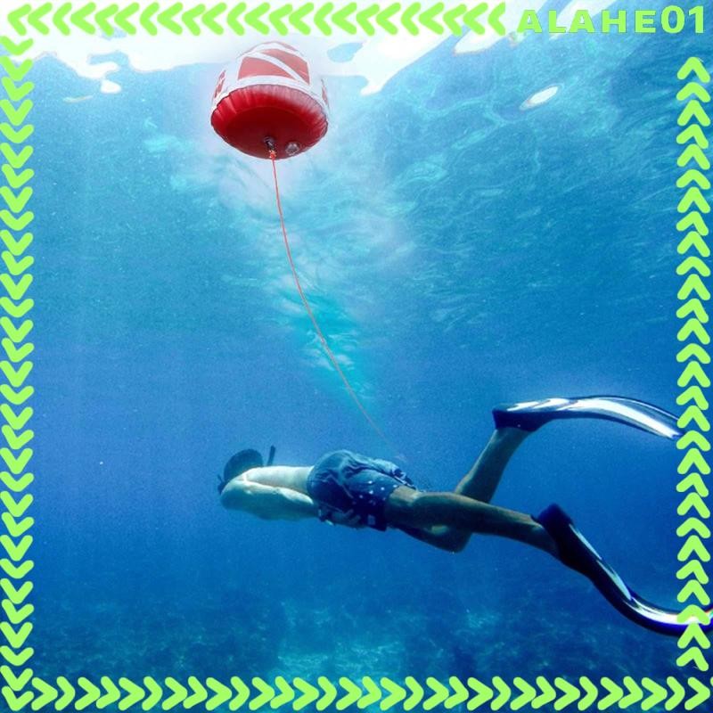 [Alahe] Inflatable Float with Dive Flag Float Diver below Floater for ...