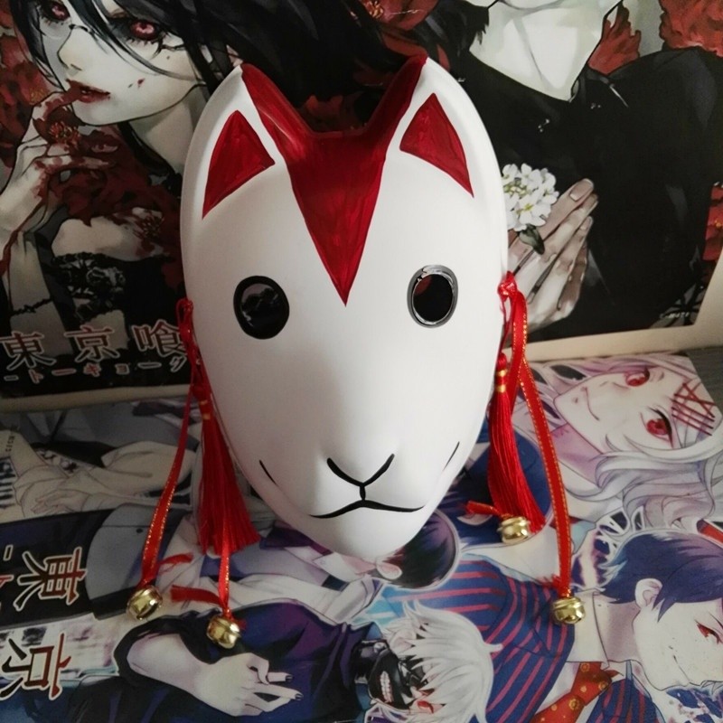 Naruto Ninja Itachi Naruto Japanese Japanese Style Hand-Painted Fox ...