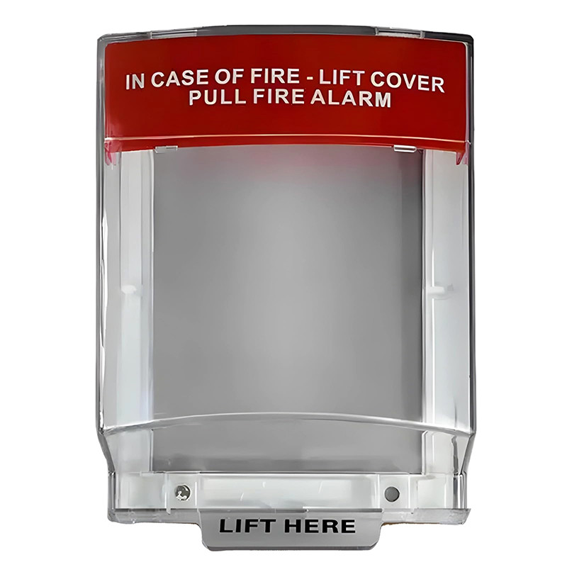 GMARTY Transparent Fire Alarm Guard, Wall-Mounted Safety Enclosure ...