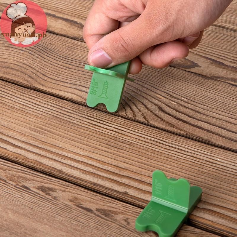 XUAN 4/6/8pcs Multi-Size Deck Spacer Tool Portable Hardwood Decking ...