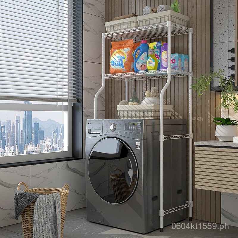 Storage Rack for Washing Machine, Drum Washing Machine Rack, Top Load ...