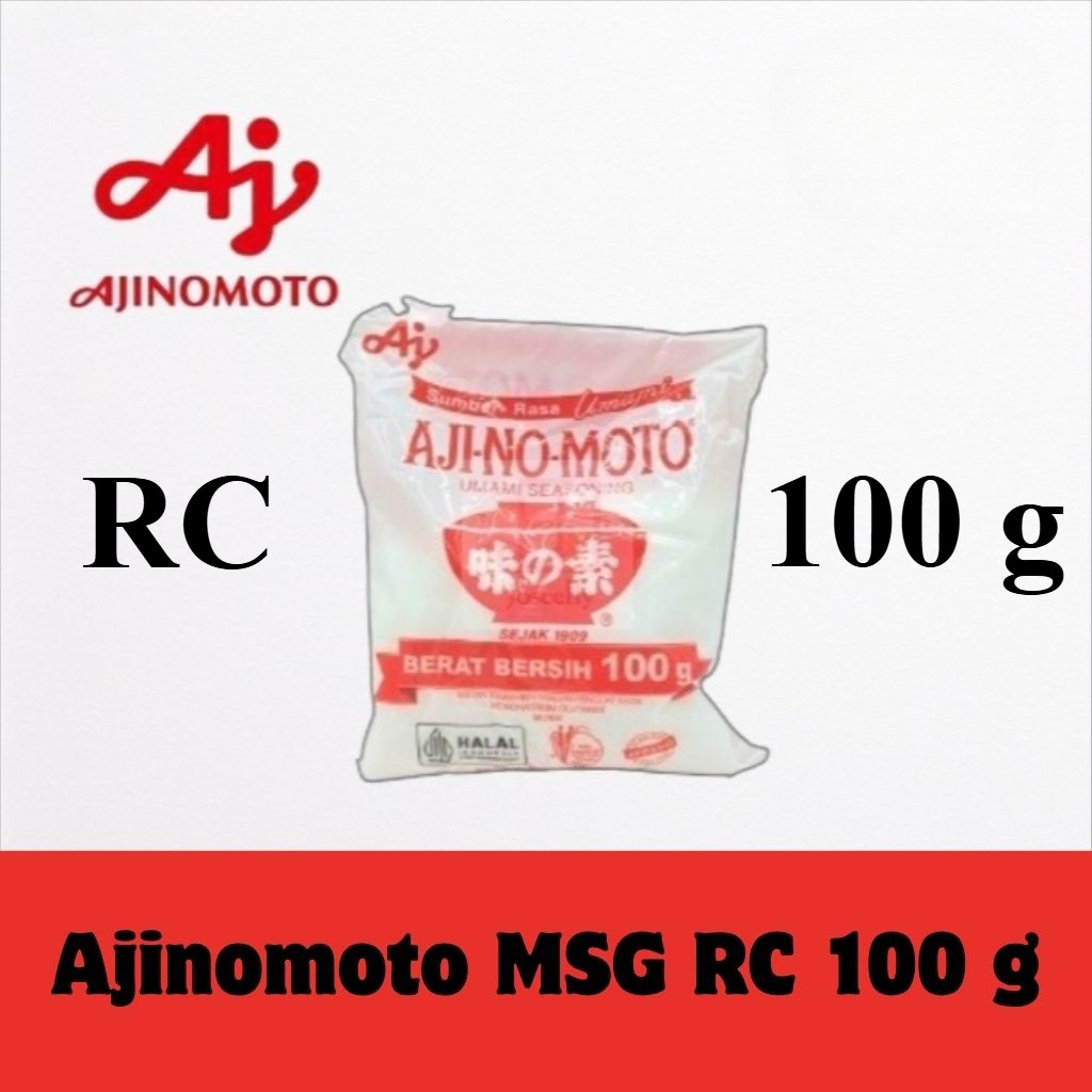 TOMOTOSTORE AJINOMOTO MSG RC Flavoring 100 gr | Shopee Philippines