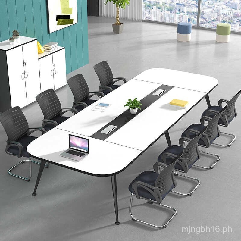 Shrink Tube Steel Frame Conference Table Long Table Small Conference ...