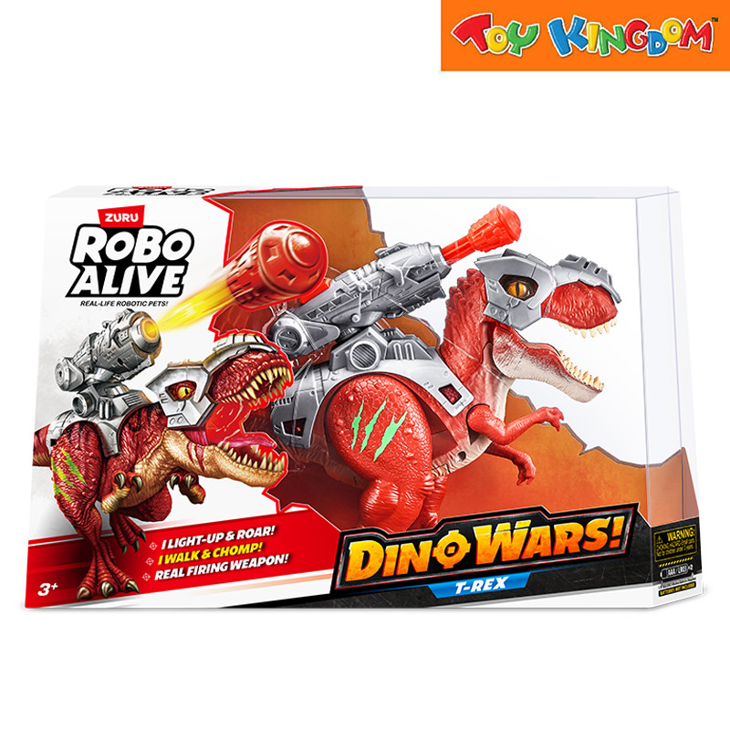Robo Alive Real Life Robotic Pets! Dino Wars T-Rex | Shopee Philippines