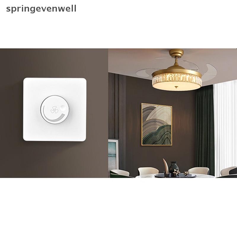 SEW Adjustment Ceiling Fan Speed Control Switch Wall Button Dimmer ...