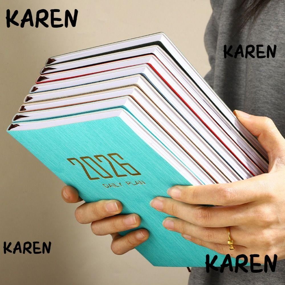KAREN 2026 Schedule Book, A5 English Appointment Books, High Quality ...