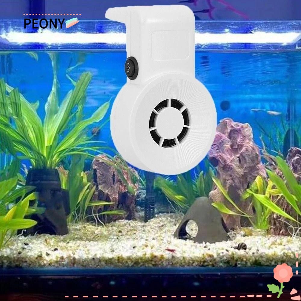 PEONYPH Fish Tank Cooling Fan, Wall Mounted USB Aquariums Air Cooler ...