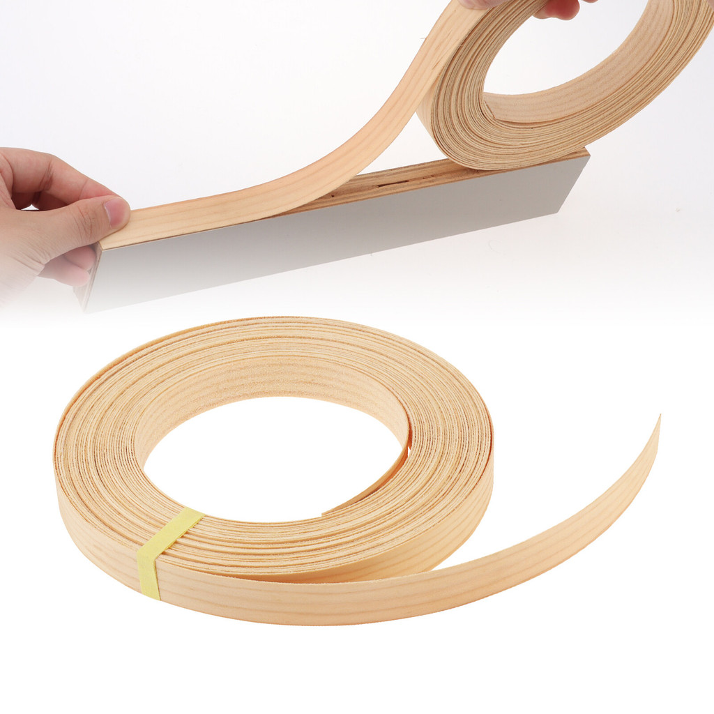 50 Feet Wood Strip Pre Glued Pine Edge Banding DIY Furniture ...