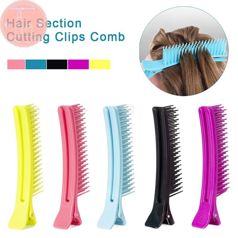fullpower Professional Hair Grip Clamps Salon Hair Section Cutting ...