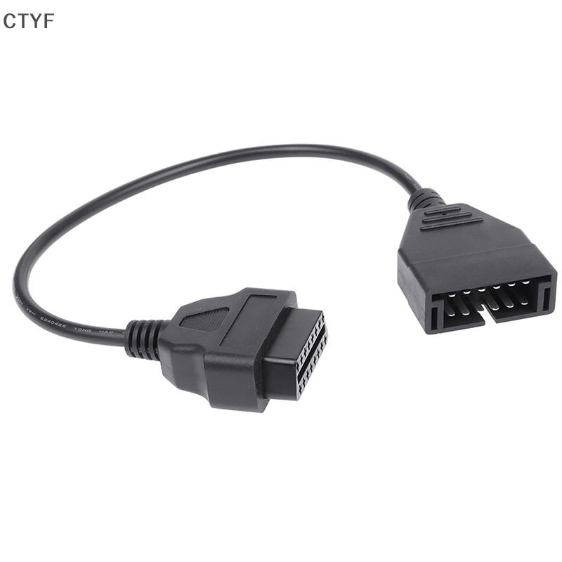 CTYF 12Pin OBD1 To 16Pin OBD2 Convertor Adapter Cable For GM Diagnostic ...