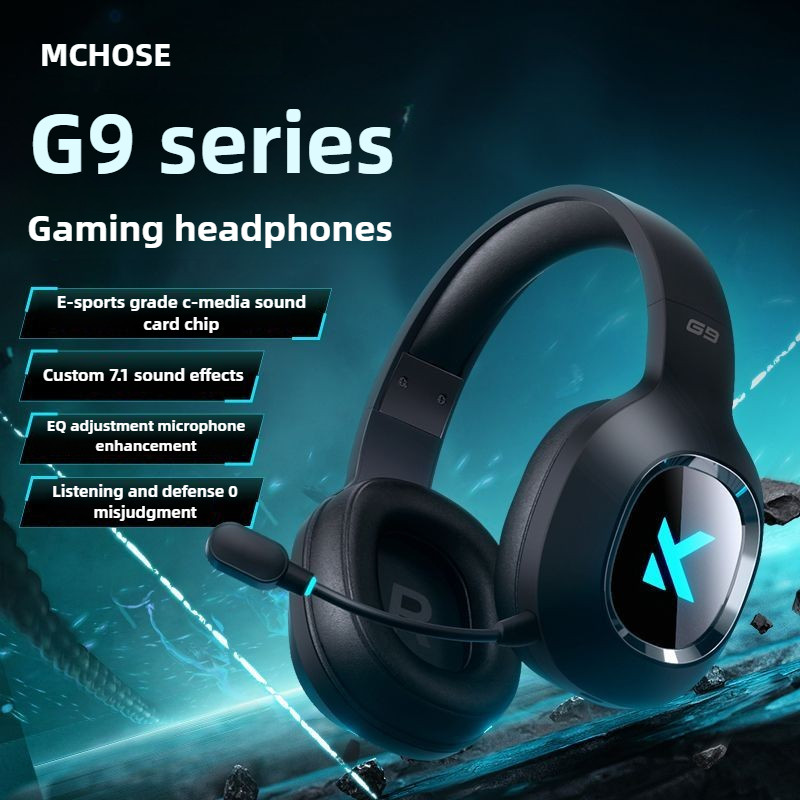 MCHOSE G9 Pro Headset Tri-mode Bluetooth Wireless with Microphone ...