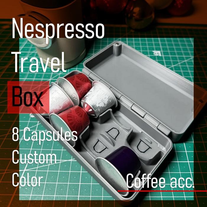 NESPRESSO Travel Capsule Holder Stand Refill Coffee Rack Coffee Box ...