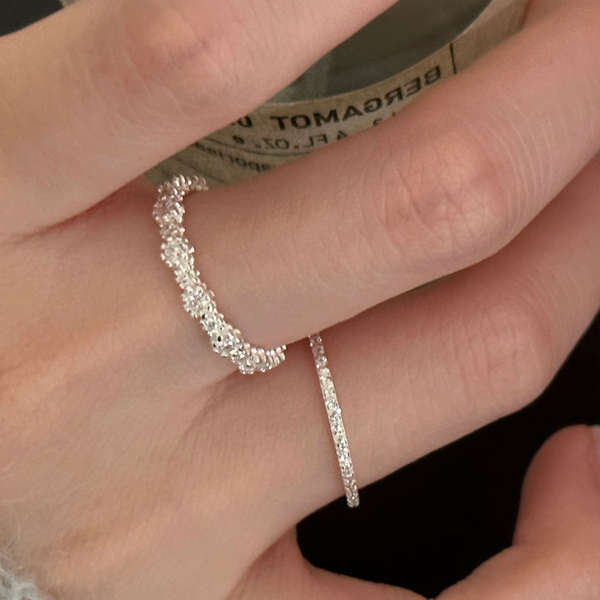 silver ring ring ring for woman 925 Sterling Silver Ring Girls Niche ...