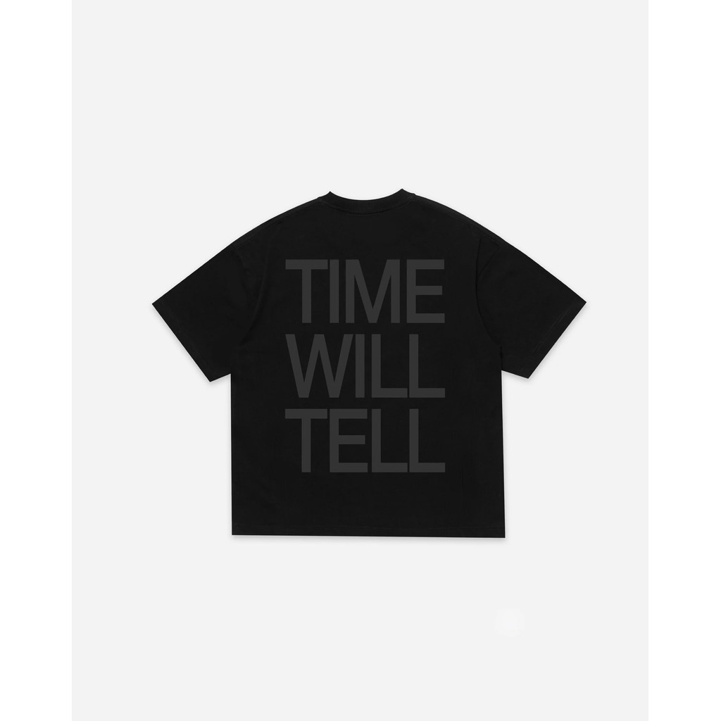 HdPc TIME WILL TELL TEE(BLACK) | Shopee Philippines