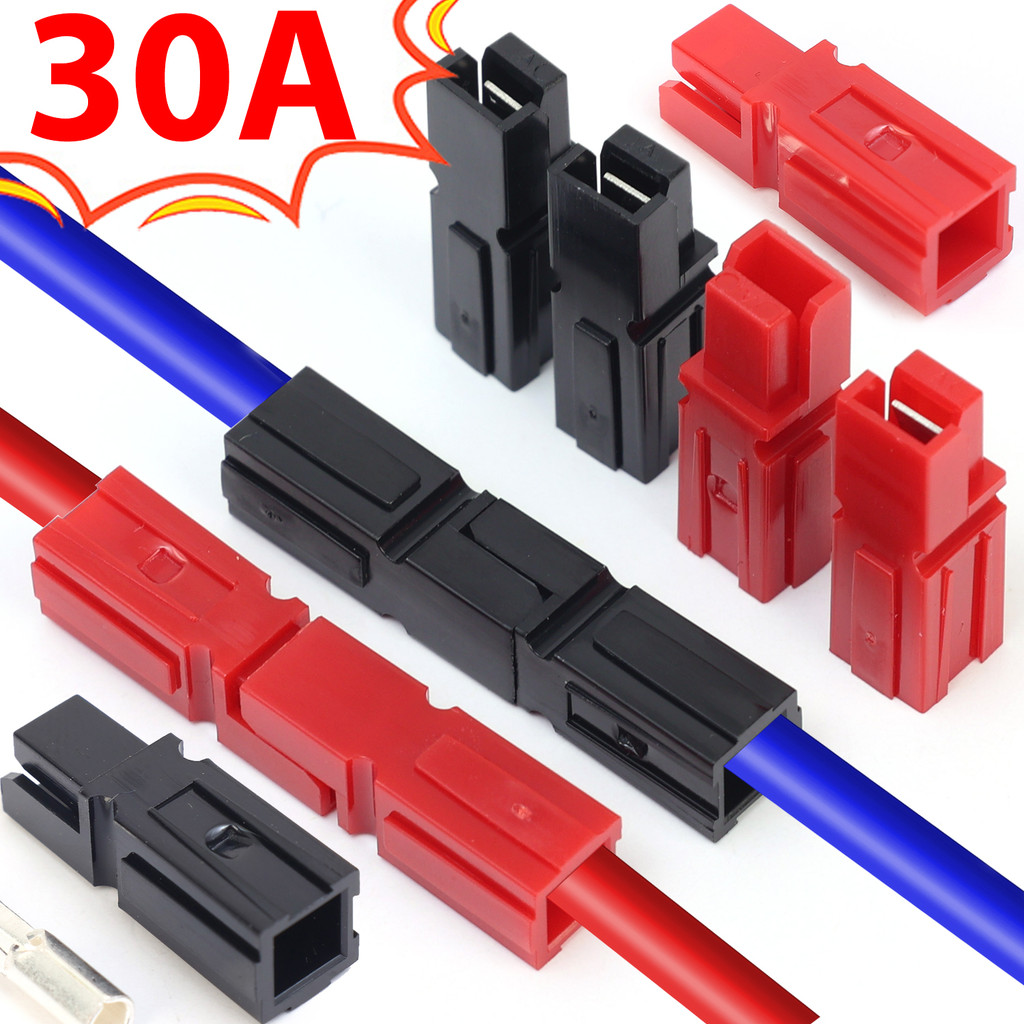 2Pcs 30A Multi-functional Single Head Battery Charging Quick Connector ...