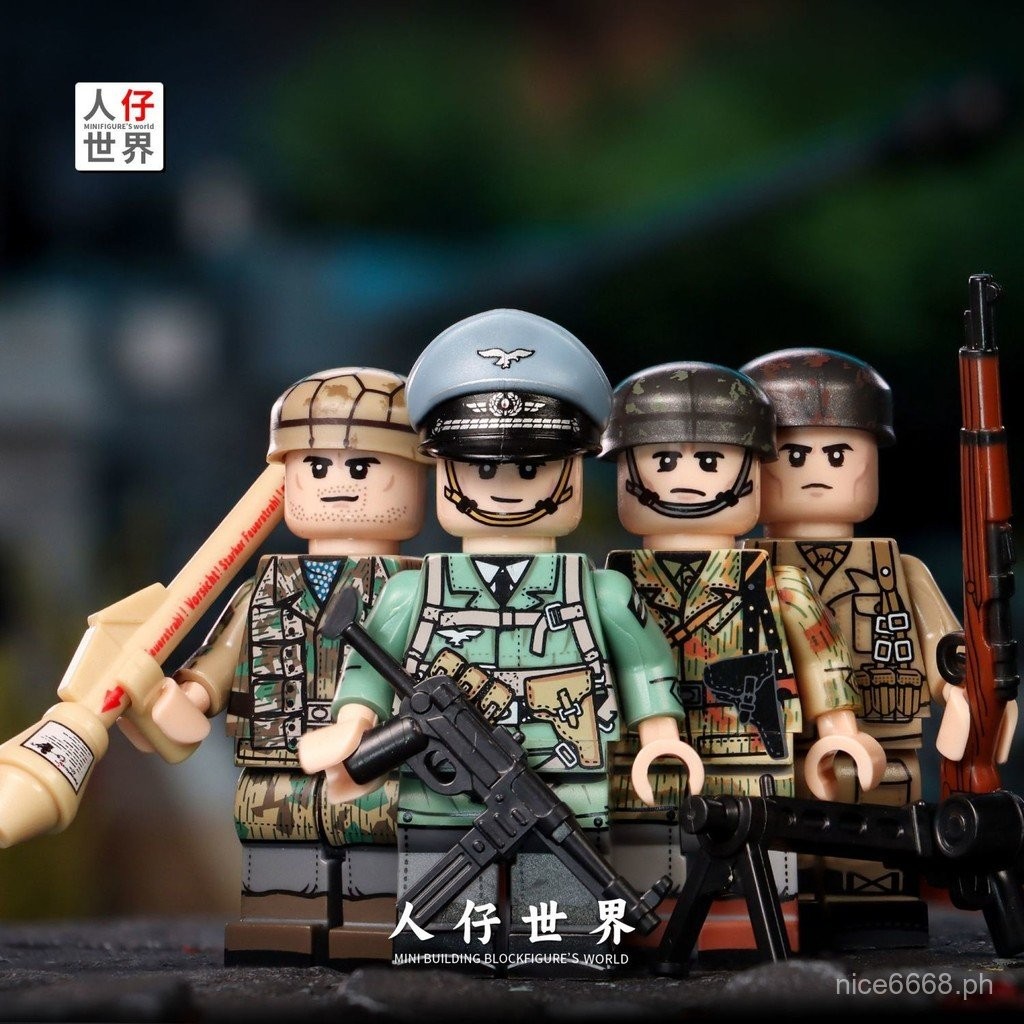 Third-party WWII German Paratrooper Military Building Blocks ...