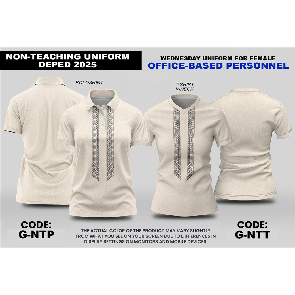 2025 NEW DEPED UNIFORMS WEDNESDAY UNIFORM FOR FEMALE OFFICE-BASED ...