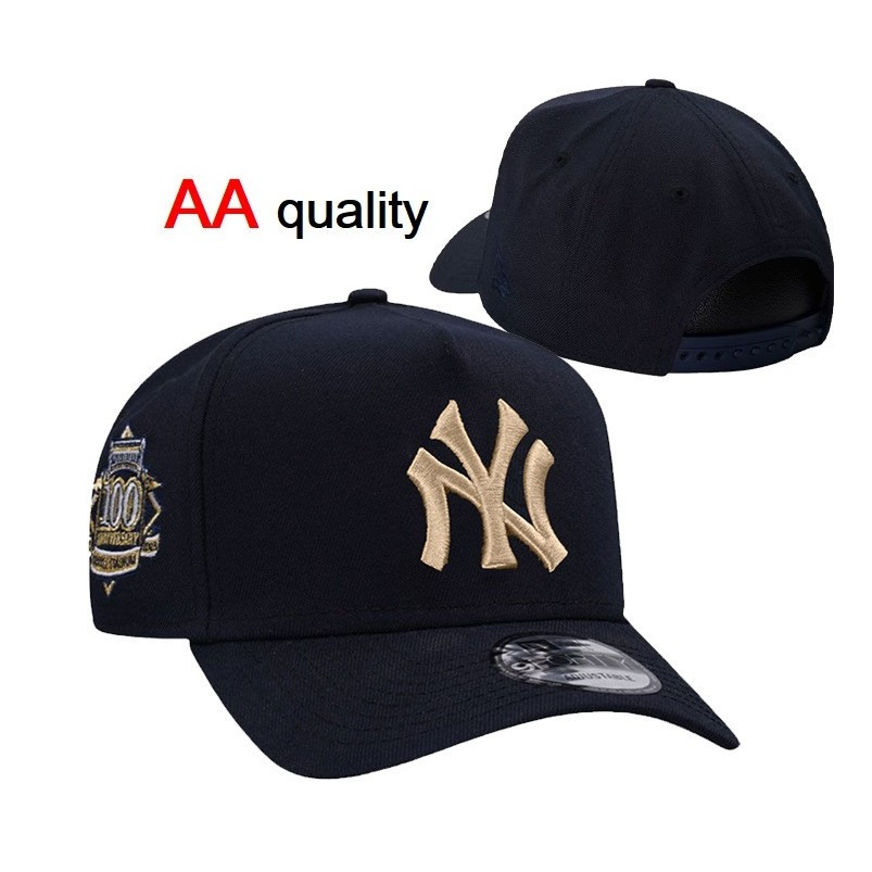 AA High Quality New Era New York Yankees 100th Anniversary Navy Blue ...