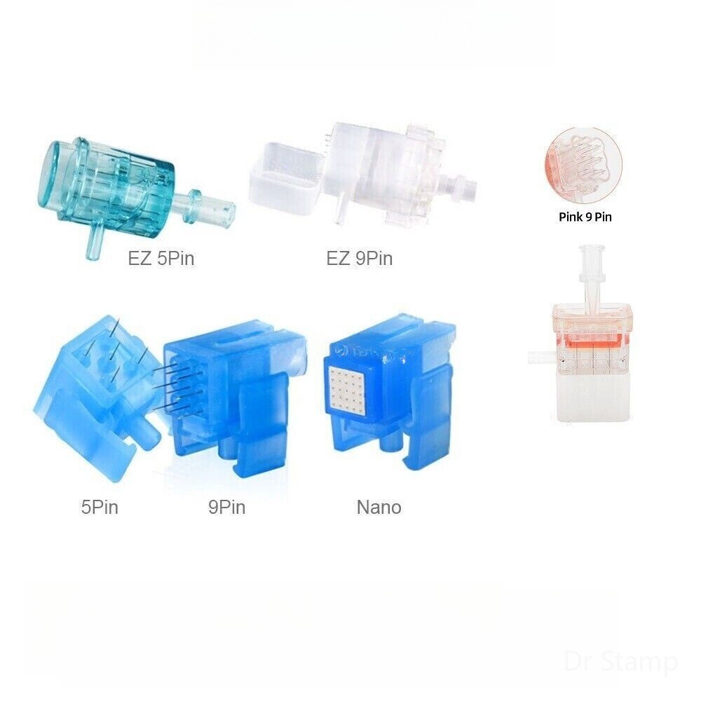 5/9 Pins Microneedle Tips Negative Pressure Cartridge for EZ Vacuum ...