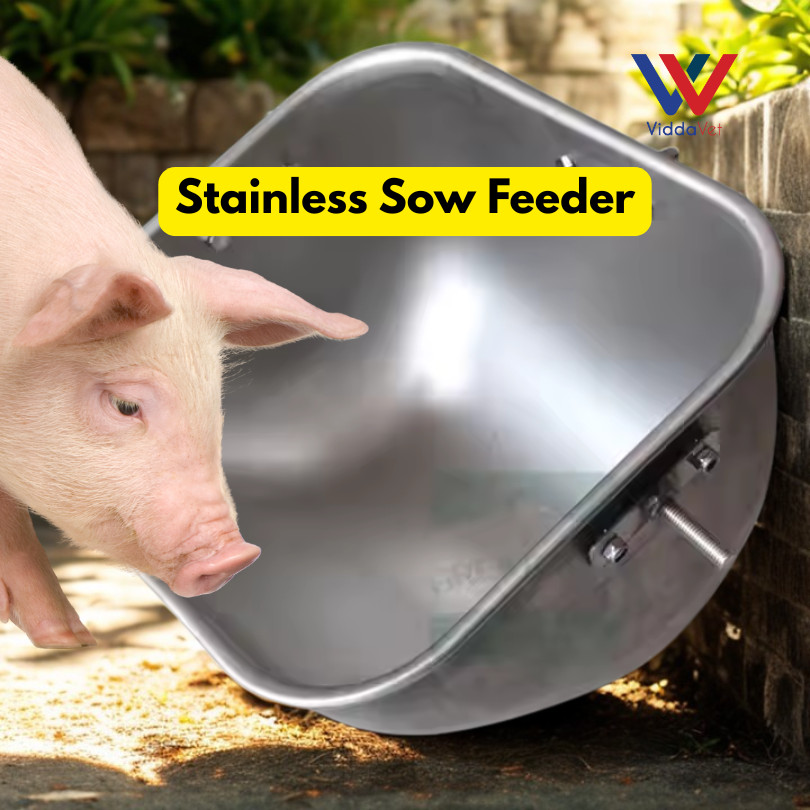 Stainless Feeding Trough for Swine Farrowing Stall Automatic • Sow ...