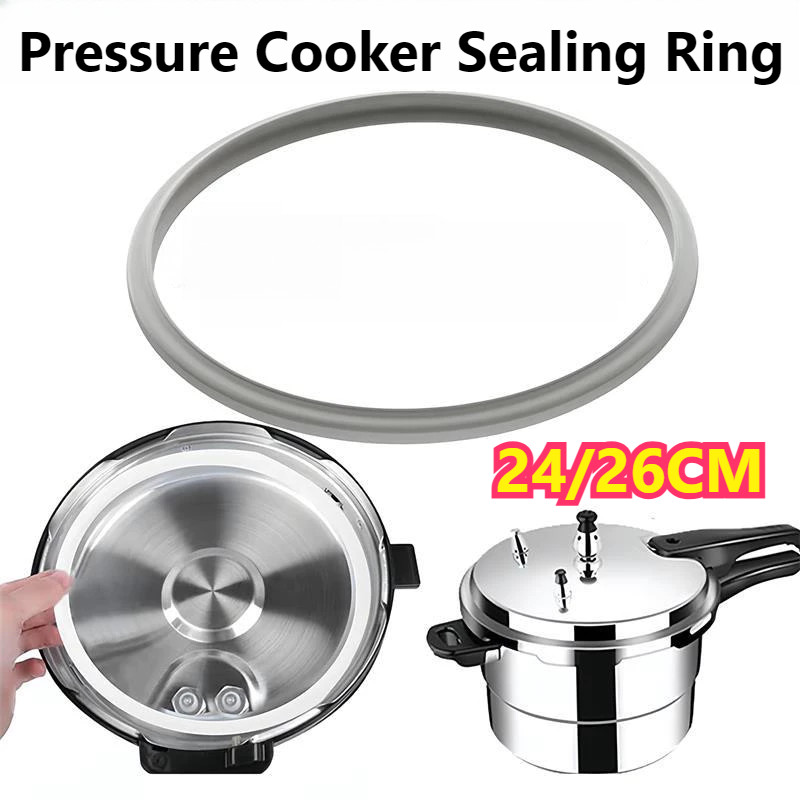 【Universal】Pressure Cooker Sealing Ring Silicone Rubber Gasket 24/26cm ...