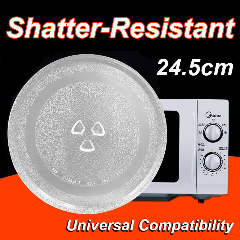 Premium Tempered Glass Turntable Eliminate Cold Spots Easy to Clean ...
