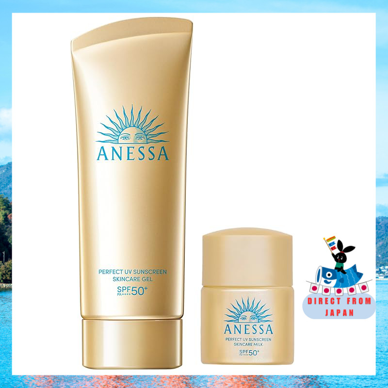 ANESSA Perfect UV Skin Care Gel NA 90g SPF50+ PA++++ Sunscreen | Shopee Philippines
