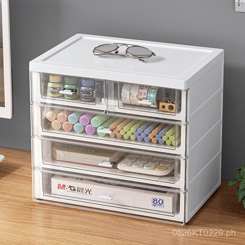 Organizing Cabinet Desk Student Multi-layer Drawer Storage Box Desktop ...