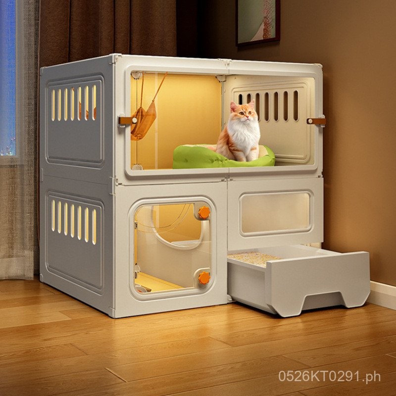Integrated with Toilet Household Cat House Cat Cabinet Cat Bed Indoor ...