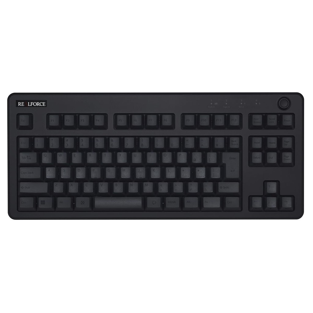 REALFORCE R3 Keyboard, Kanaless, No Kana Printing, Tenkeyless, Black ...