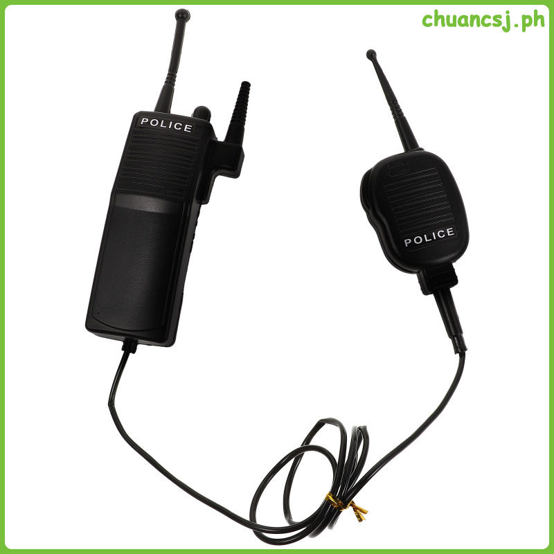 Walkie-talkie Dress Halloween Police Radio Fake Makeup Costume Props ...