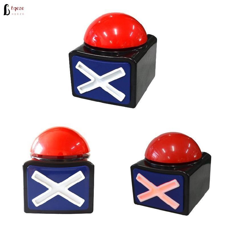 Game Answer Buzzer Alarm Button With Sound Light Trivia Quiz Got Talent ...