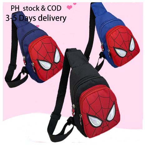 COD Spider Man Bag Children's Cartoon Spider Man Crossbody Bag Boys and ...