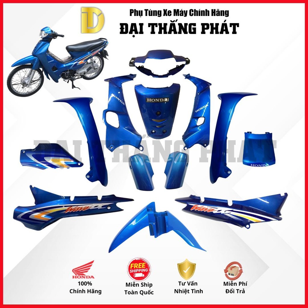 (Available for retail sale) 2002 Wave Alpha 100cc fairing - Turquoise ...