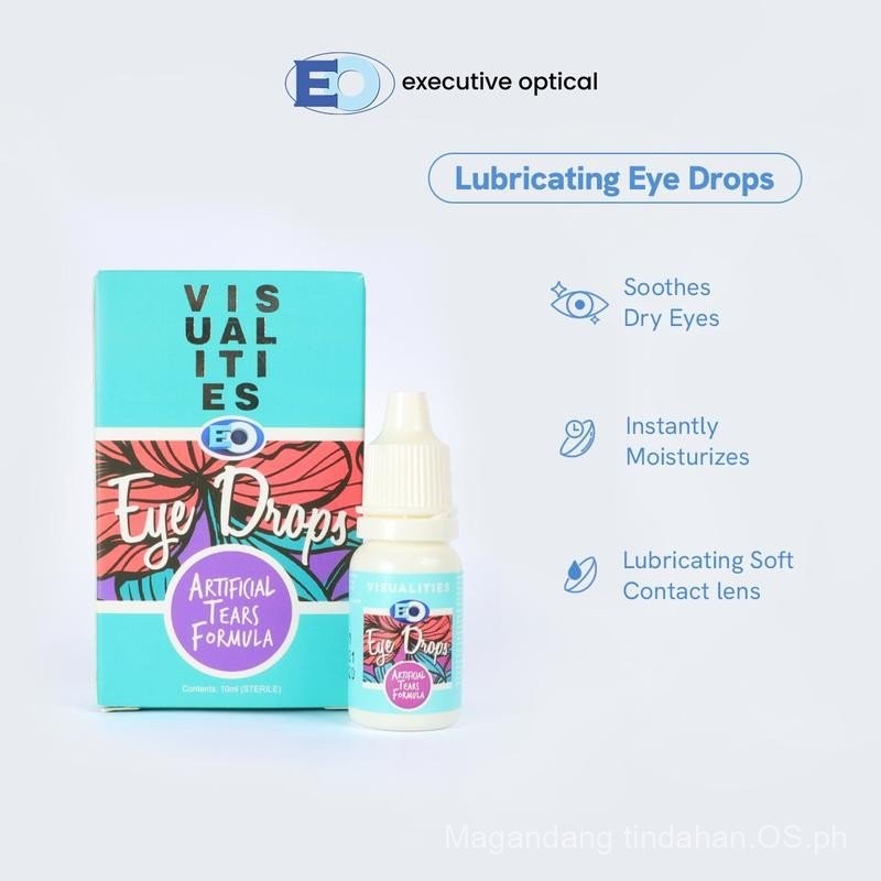 Visualities Artificial Tears Formula Eye Drops - 10ML | Shopee Philippines