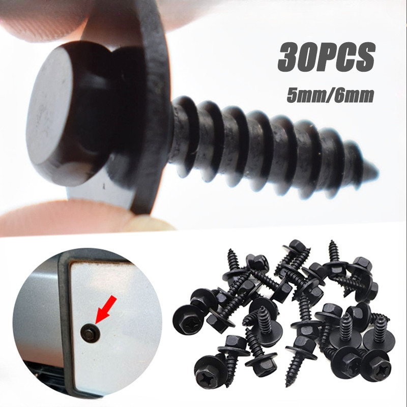 [PREMIUM QUALITY] 30pcs Steel Tapper Screw J35/J38 Front Fender Liner ...