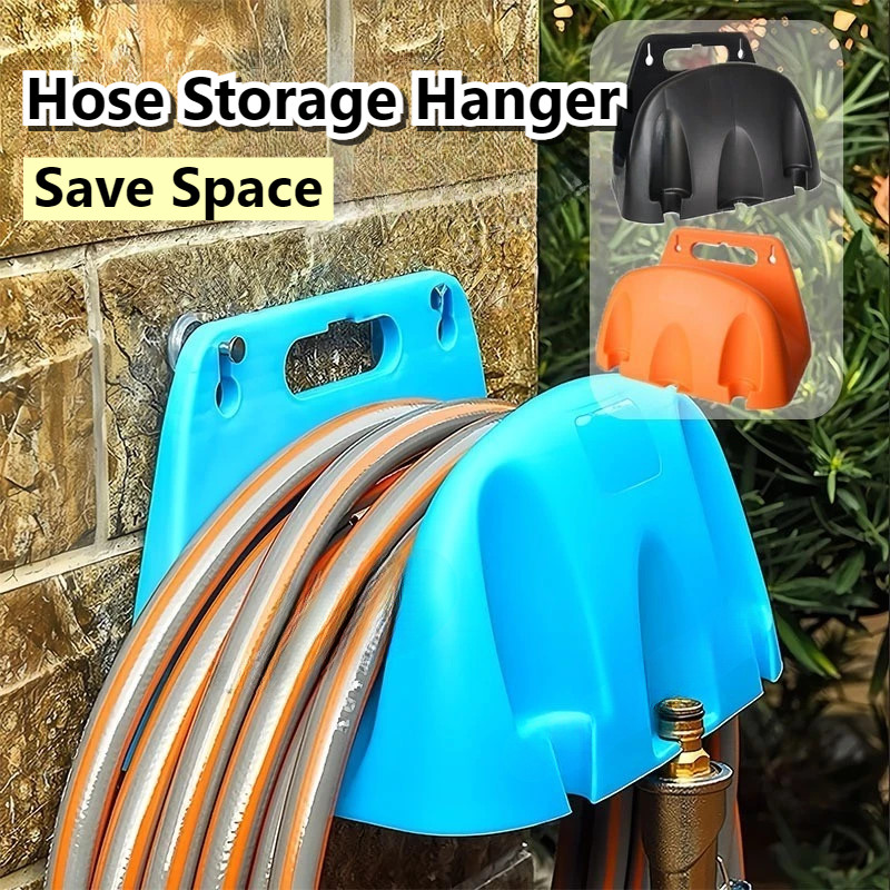 【Wall Mounted】Garden Hose Holder Heavy Duty Water Pipe Storage Rack ...