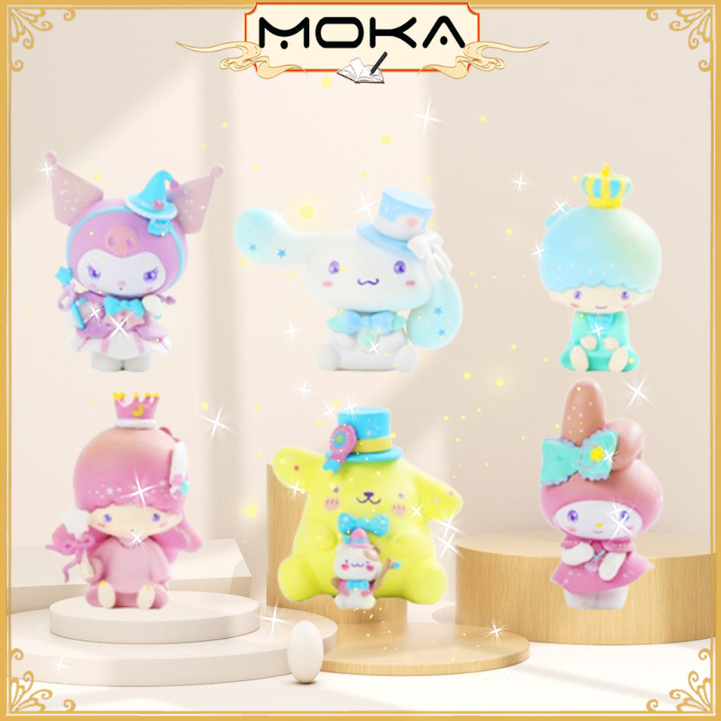 MOKA ACTION FIGURE PVC MATERIAL UNIT JAPANESE CARTOON CHARACTER KAWAII ...