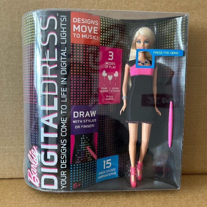 Genuine Special Offer Barbie Doll Barbie Digital Dazzling Costume Y8178 ...