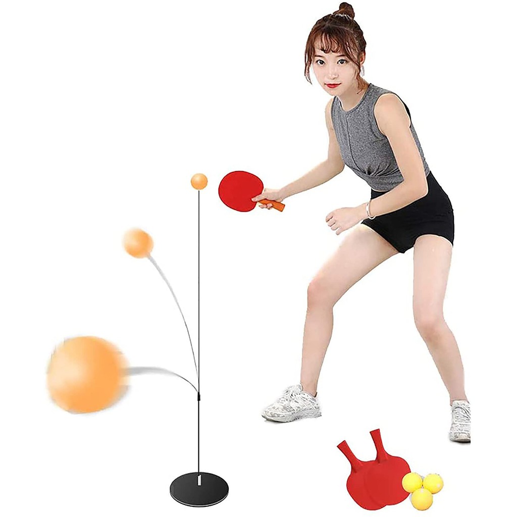 Table tennis practice Ping-pong training Table tennis machine that can be practiced by yourself ...