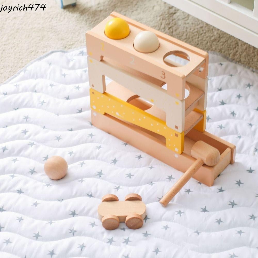 JOYRICH Stacking Building Blocks, Montessori Interactive Toys Track ...