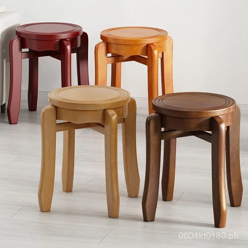 Stackable Dining Table Stool Antique High Stool Bench Living Room ...