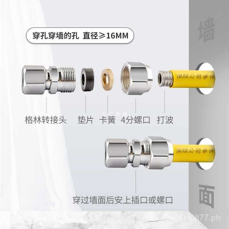 Gas High Pressure Pipe Gas Pipe Corrugated Pipe Perforated Hose Metal ...