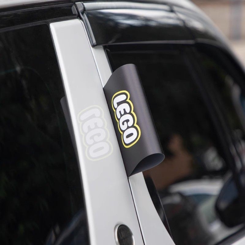 Washed Label Sticker Car Label Decorative LOGO Lego Label Sticker Lego ...