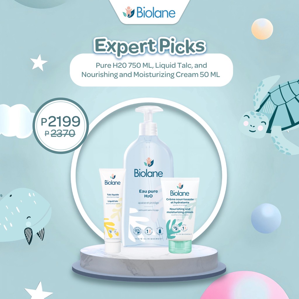 Expert Picks Baby Bundle - Pure H20 750ml, Liquid Talc 100ml ...